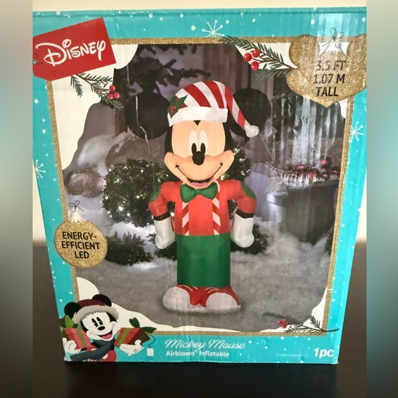 Disney | Holiday | Disney Mickey Mouse Christmas Inflatable | Poshmark